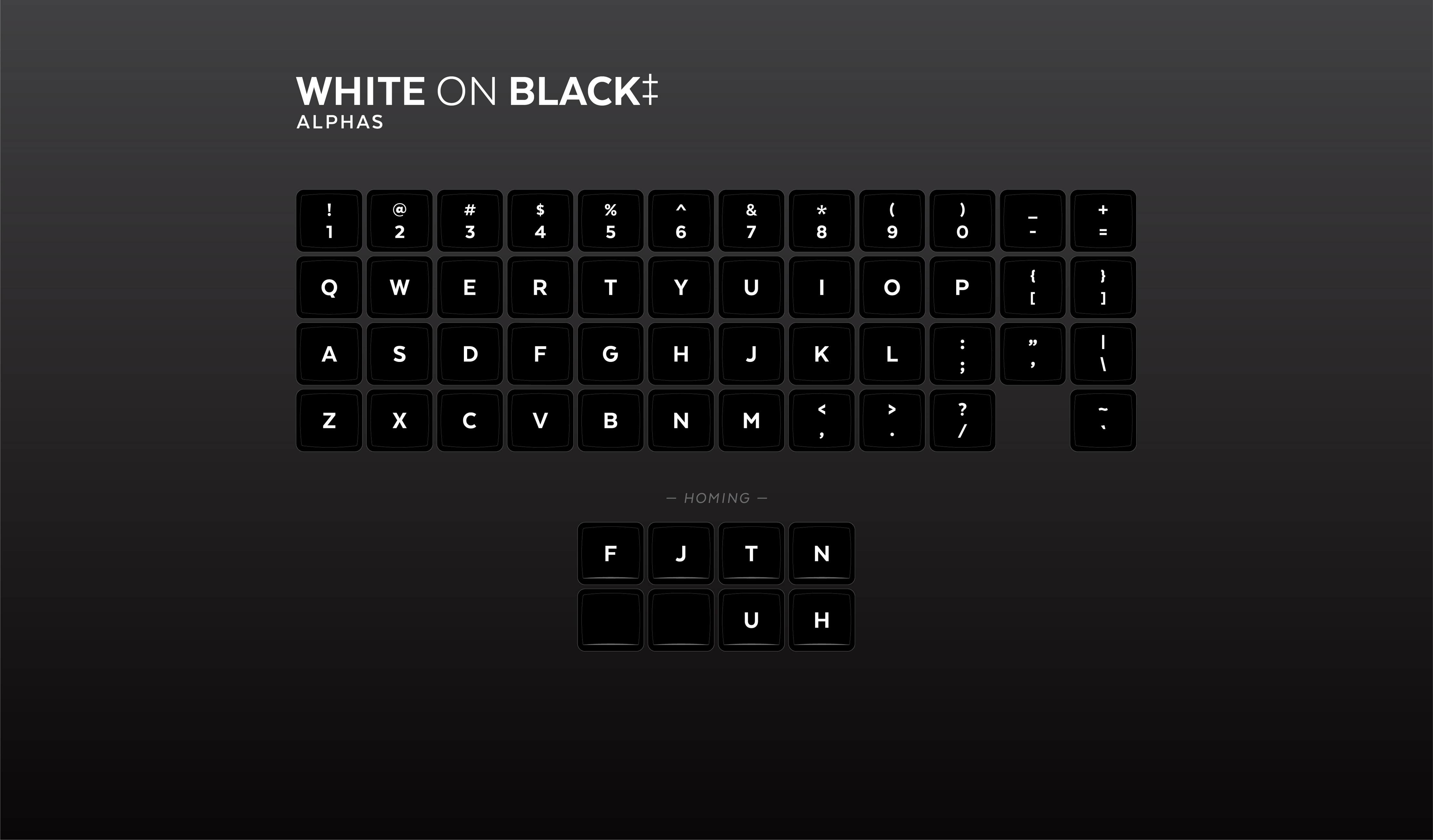 Legended MBK Choc Low Profile Keycaps — splitkb.com